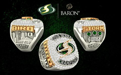 2018 Seattle Storm WNBA Championship Ring - Baron Rings