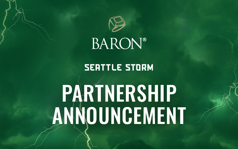 Baron® Rings Announcing Partnership With Seattle Storm - Baron® Rings