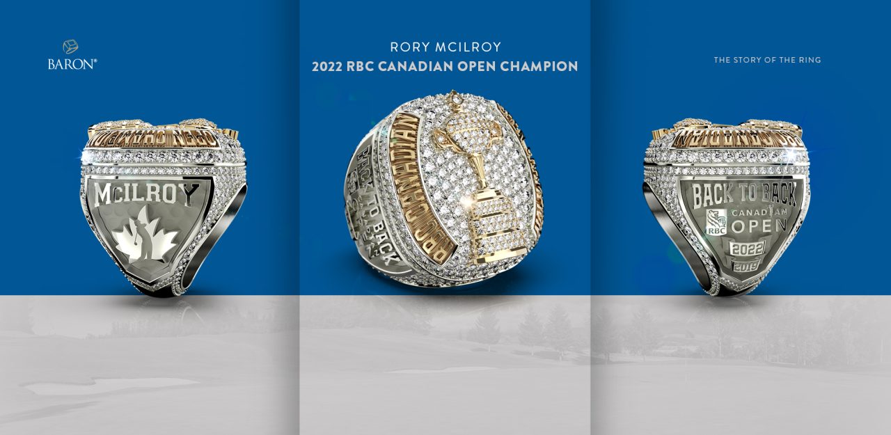 The First-Ever PGA Tour Championship Ring Presented to Rory Mcilroy ...